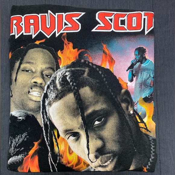 Shirts | Travis Scott Graphic Tee | Poshmark